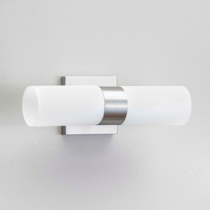 Wrought Studio™ Wasco 2 - Light Brushed Nickel Vanity Light | Wayfair